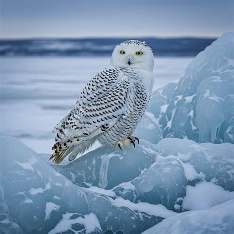 Vast Stretches Of Snow And Ice Extending Into The Distance Suggesting A