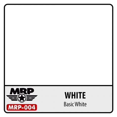 Mrp Whitebasic White 004
