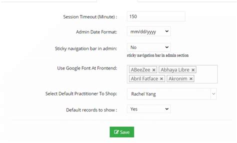 Admin Portal Dispensarytree