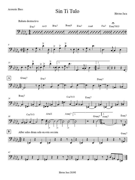 Zambo Acoustic Bass Pdf