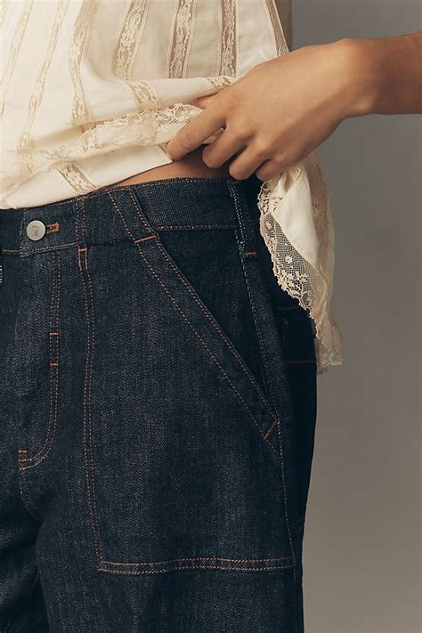 The Kayden Carpenter Barrel Jeans By Pilcro Anthropologie