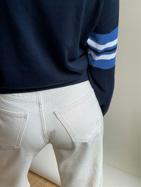 Relaxed Jeans Cream Cream Djerf Avenue