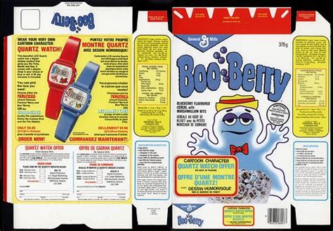 Canada General Mills Boo Berry Character Watch Offer File Flat
