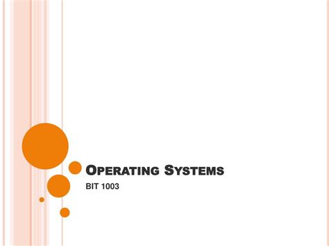 Ppt Operating Systems Powerpoint Presentation Free Download Id1465301