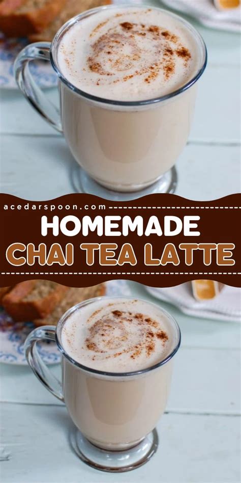 Homemade Chai Tea Latte Recipe Tea Drink Recipes Chai Tea Recipe