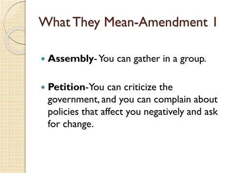 Ppt Amendment 1 Powerpoint Presentation Free Download Id2617326