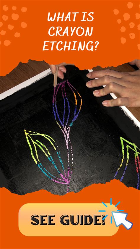 What Is Crayon Etching Unveiling The Magical Technique Crayon Crayon Art Etching