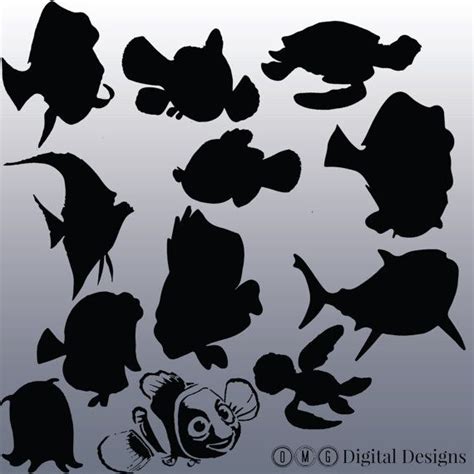 Finding Nemo Silhouette
