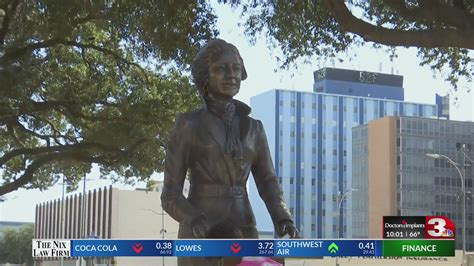 Charlye Ola Farris Statue Dedication Ends A Years Long Process With A