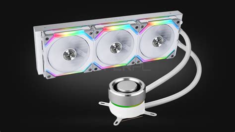 Cooling System LIAN LI Galahad AIO UNI FAN SL Edition 360 White Photos Technical