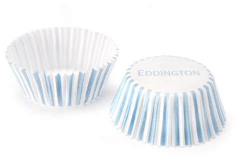 3 X 100 Eddingtons Small Mini Fairy Cake Cupcake Muffin Cases Blue Stripes Shop Today Get It