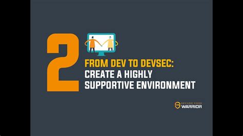 From Dev To Devsec Create A Highly Supportive Environment Youtube