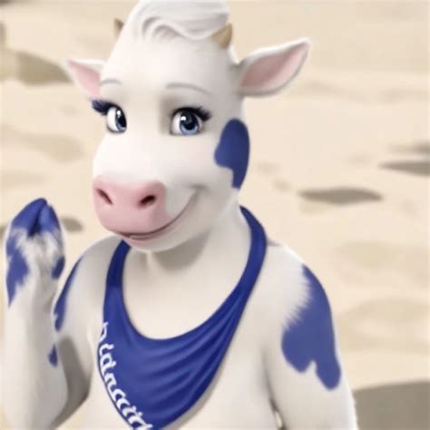 Lactaid Cow Mascot Seaart Aiモデル