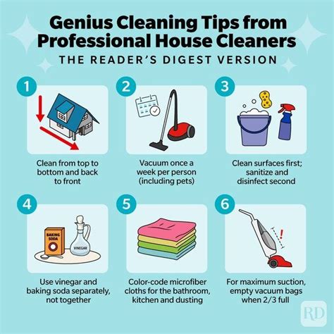 33 Professional Cleaning Tips For Every Room In The House Cleaning