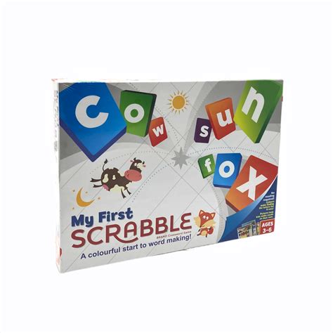 My First Scrabble Boardgames And Puzzles