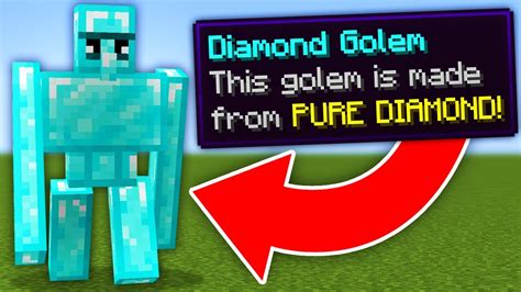 Minecraft But There Are Custom Golems Youtube
