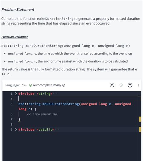 Solved 14 Duration Formatting Problem Scenario Your
