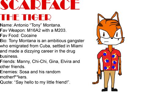 Scarface The Tiger Sonic Oc By Redhoboman On Newgrounds