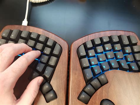 Keyboardio Model 100 R Ergomechkeyboards