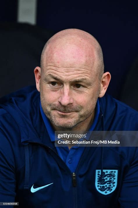 Head Coach Lee Carsley During The Uefa Under 21 Euro 2023 Final Match