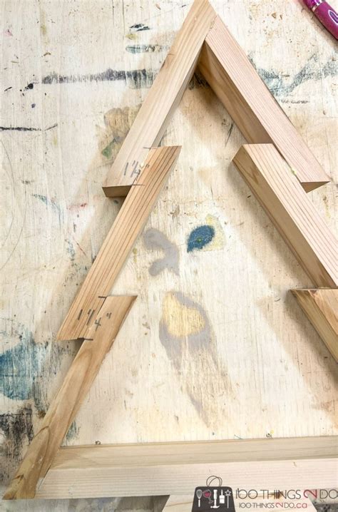 Scrap Wood Trees Wooden Christmas Trees Diy Wood Christmas Trees Diy