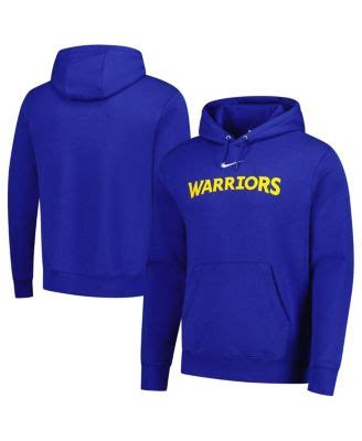 Nike Mens Royal Golden State Warriors Sportswear Essential Wordmark