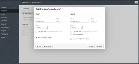How To Configure Rainloop Web Mail Client On Ubuntu 18 04