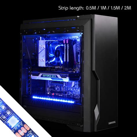 12V Led Strip RGB 4pin LED Headers For PC Computer Case RGB Strip Mainboard Control Panel