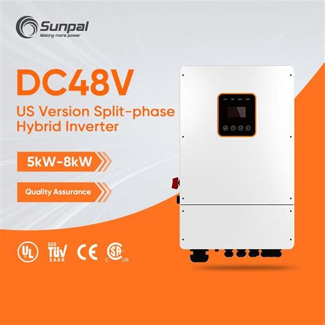 Sunpal Megarevo Split Phase High Efficiency Solar Inverters 5kw 8kw 10