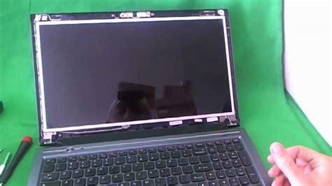 Lenovo Ideapad V Laptop Screen Replacement Procedure Youtube