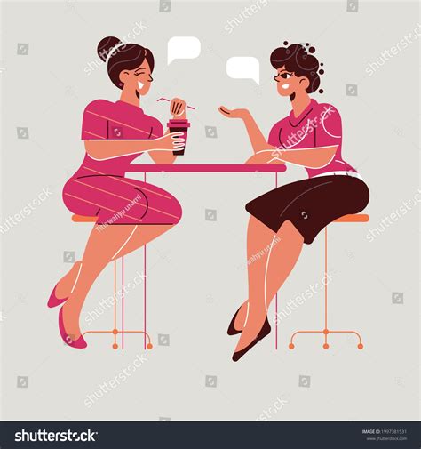 Women Daily Routine Flat Design Stock Vector Royalty Free 1997381531
