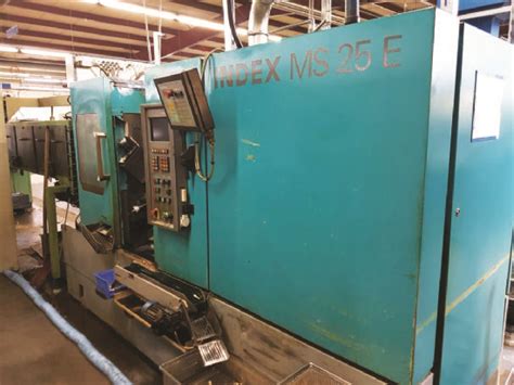 Multi Spindle Automatic Lathe Index Ms 25 E 1998 6 Spindle Index