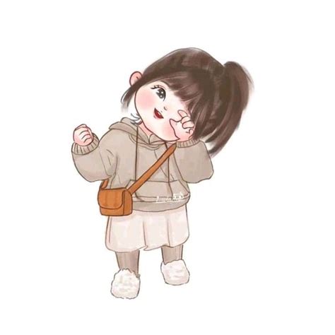 Cute Cartoon Girls Dp