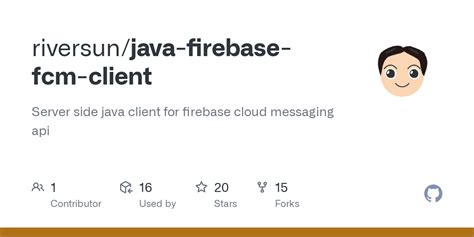 Github Riversun Java Firebase Fcm Client Server Side Java Client For