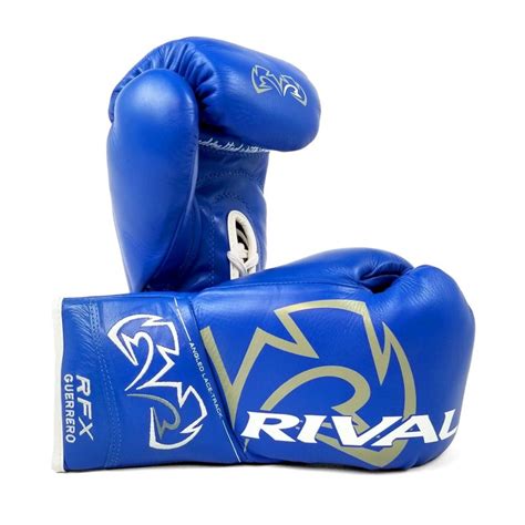 Rival Rękawice Bokserskie RFX-Guerrero Pro Fight HDE-F Niebieskie ...