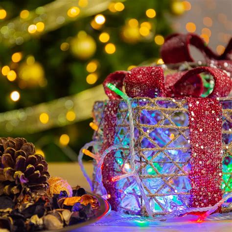 Techbrey Rgb Led 갈 랜드 크리스마스 장식 장식 조명 트리 파티에 대 한홀리데이 조명 Aliexpress