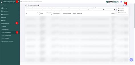 How To Access The Api Proxy Requests Report Pam Core Senhasegura Community