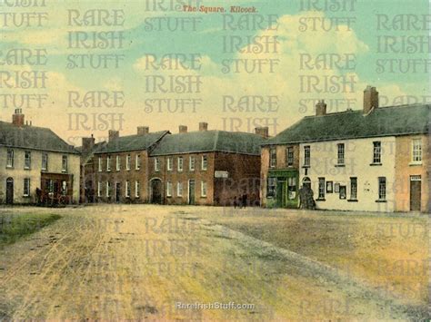 The Square Kilcock Co Kildare Ireland Rare Photo Kildare Old