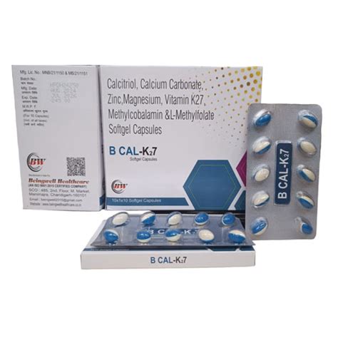 Becal K27 Softgel Capsules Beingwell Healthcare