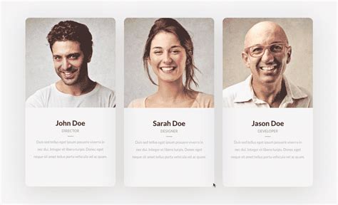 How To Customize Divi Person Module And Add Hover Effects B3
