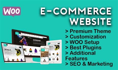 Design And Build Wordpress Woocommerce Ecommerce Website By