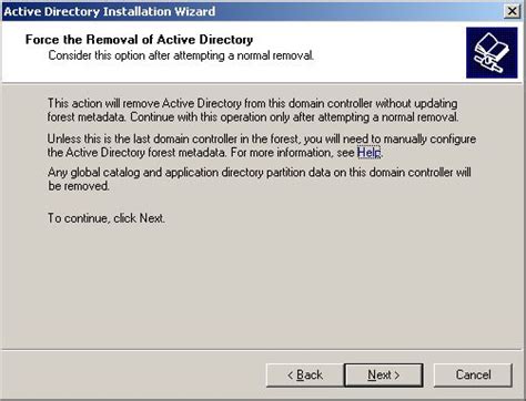 Forcing Removal Of Tombstoned Domain Controller Blog Ukotic Net
