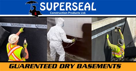 Foundation Waterproofing Superseal Construction Products Ltd