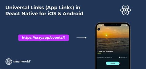universal links app links in react native for ios and android by jake