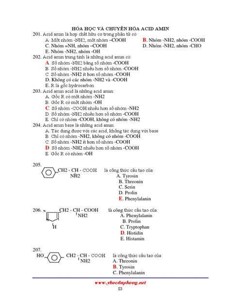 (123doc) - Trac-Nghiem-Hoa-Sinh-Co-Dap-An-Full PDF | PDF