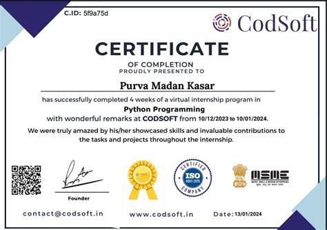purva kasar on linkedin codsoft codsoftinternship