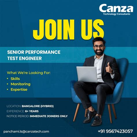Performancetestengineer Hiringnow Bangalorejobs Hybridwork