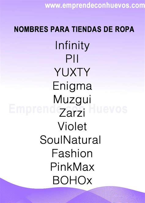 50 Ideas Creativas De Nombres Para Tu Tienda Online ※
