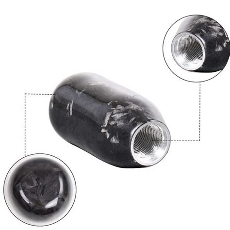 Universal Cylindrical Forged Carbon Fiber Shift Knob Coolshiftknob
