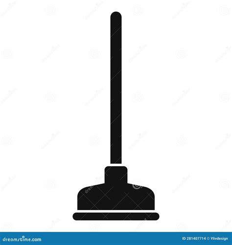 Wc Sucker Icon Simple Vector Toilet Restroom Stock Vector Illustration Of Restroom Bathroom